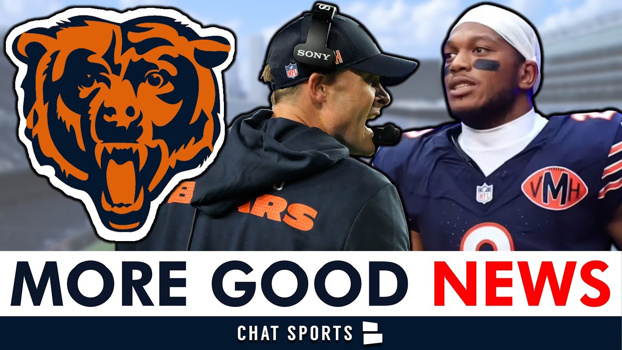 Chicago Bears Get MORE GOOD NEWS After Win vs. Commanders + Ben Johnson ...