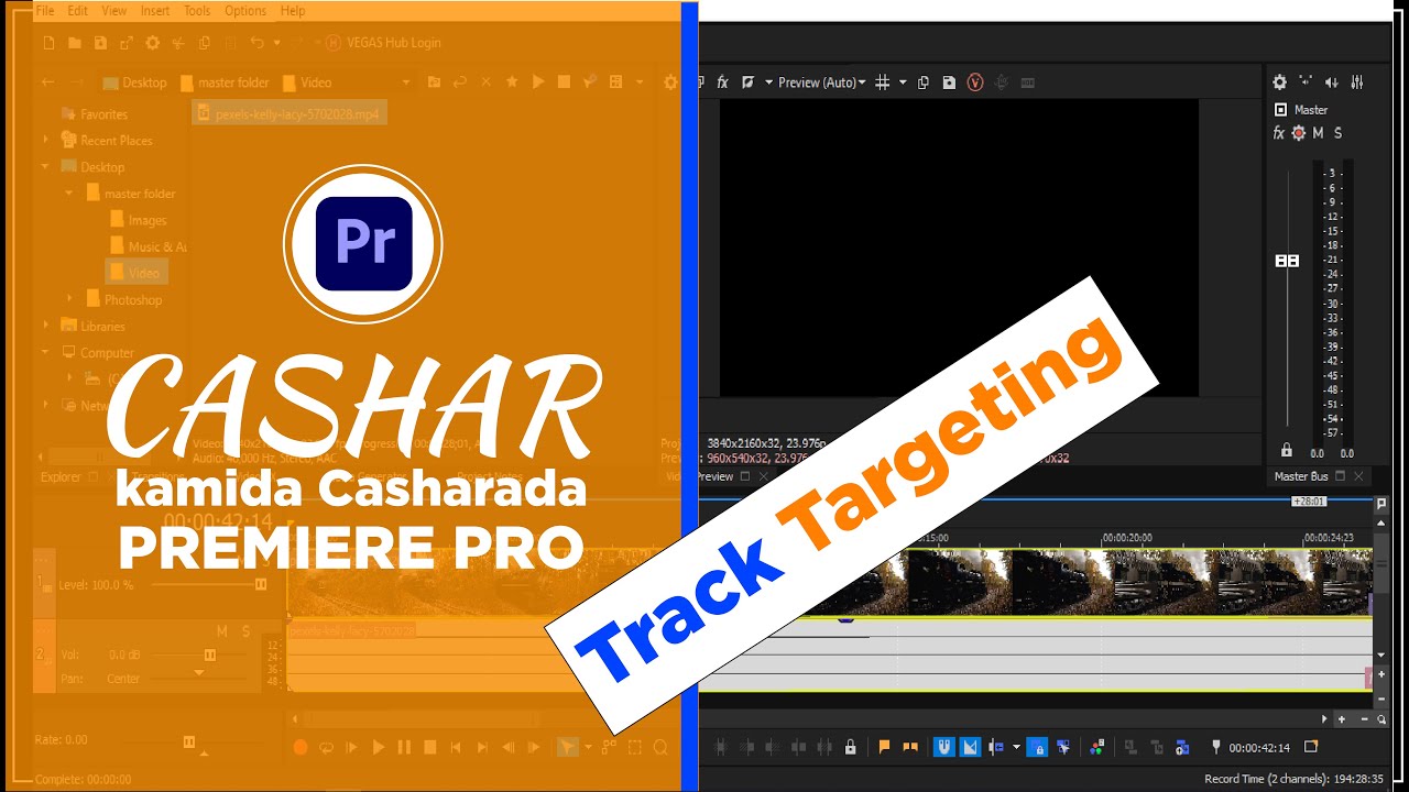 CASHAR KAMIDA CASHARADA PREMIERE PRO | TRACK TARGETING - YouTube