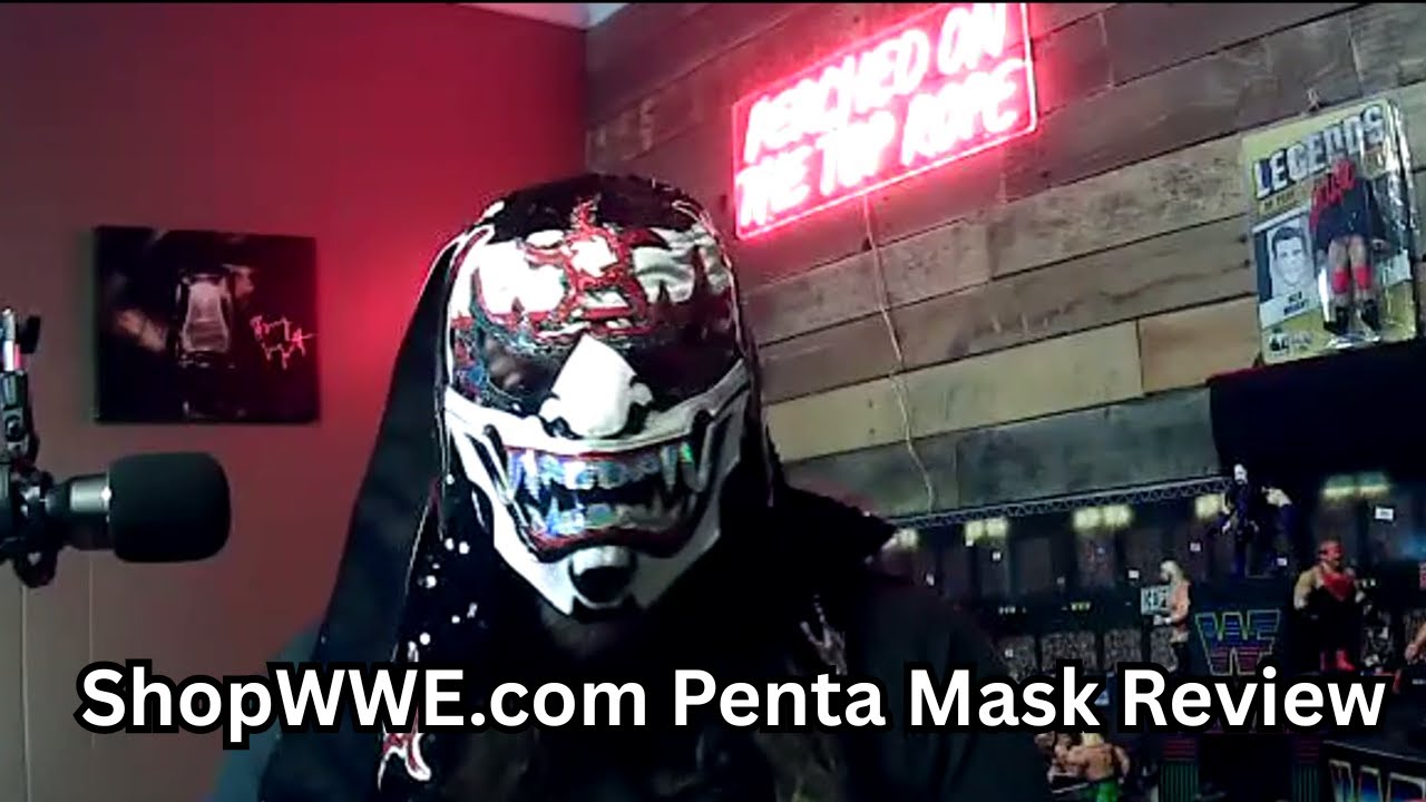 Reviewing The ShopWWE.com Penta Mask! - YouTube