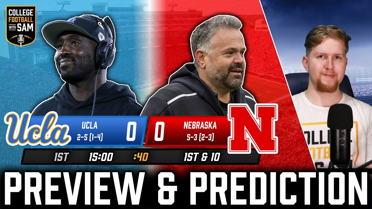Nebraska vs UCLA Preview & Prediction 2024 - YouTube