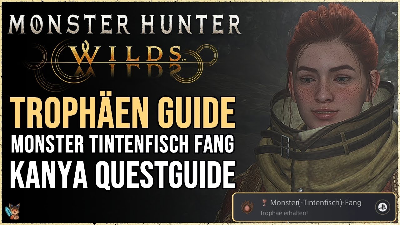 MH Wilds Kanya Quest & Monster Tintenfisch Fang Trophäe | MH Wilds ...