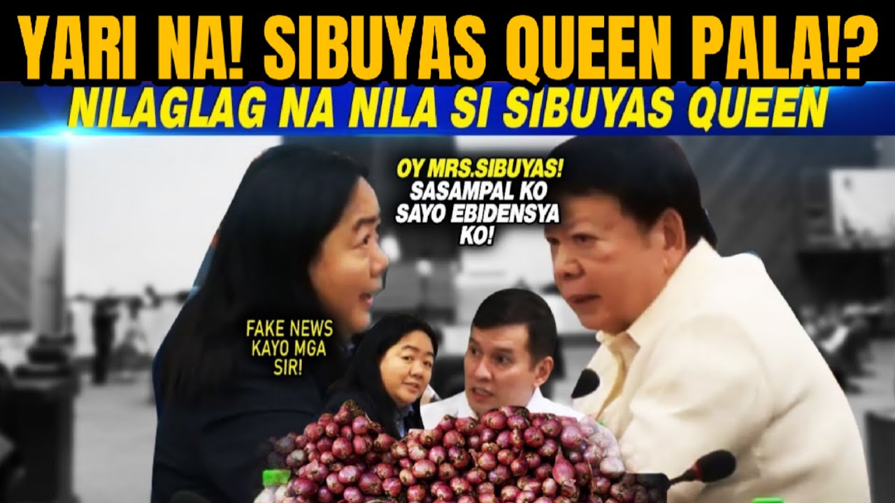 'SIBUYAS QUEEN' Lilia Cruz GINISA SA KONGRESO nila Marcoleta at Barzaga ...
