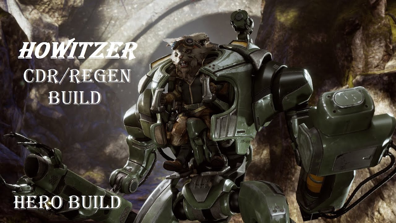 Howitzer (High Cooldown/Regen Build) | Hero Builds | Paragon v29 ...