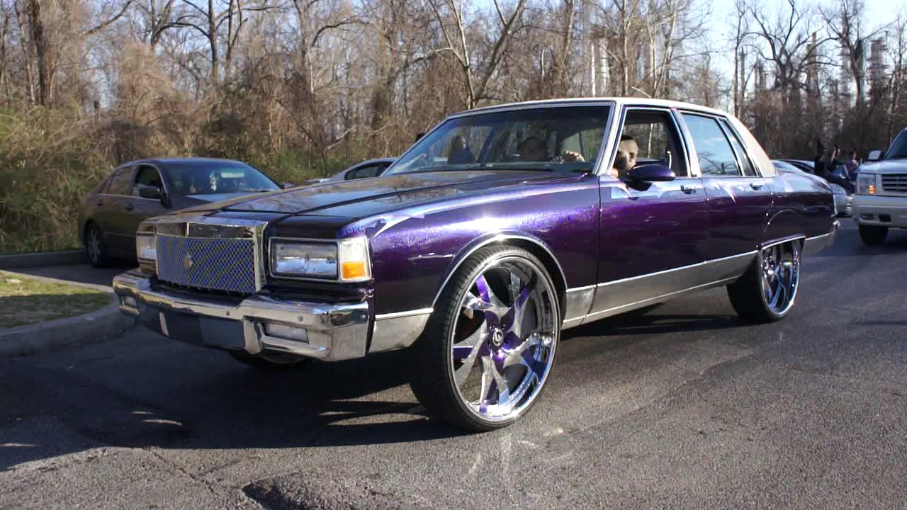 Candy Purple Pontiac on Forgiato Wheels at Mlk Park - YouTube