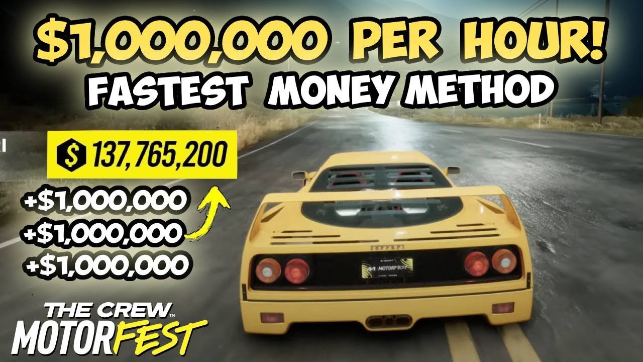The Crew Motorfest - INSANE FAST & EASY MONEY Guide (99,999,999 Bucks ...