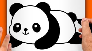 Tegninger Av Babypandaer Fototapet Søt Panda Tegning Bilde