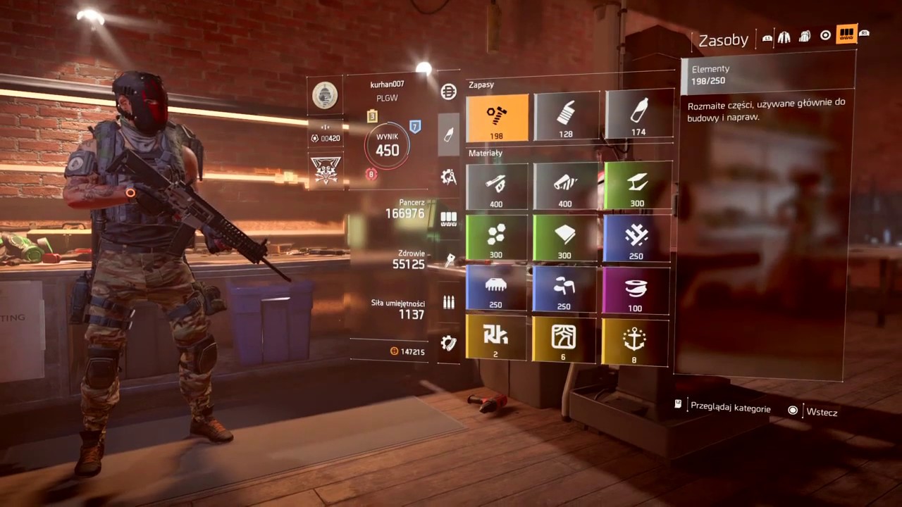 The Division 2 Crafting Bench stuck at 350-385 - YouTube