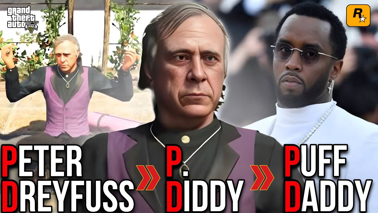 QUEM É PETER DREYFUSS NA VIDA REAL? GTA 5 REVELANDO O MUNDO OCULTO DE ...