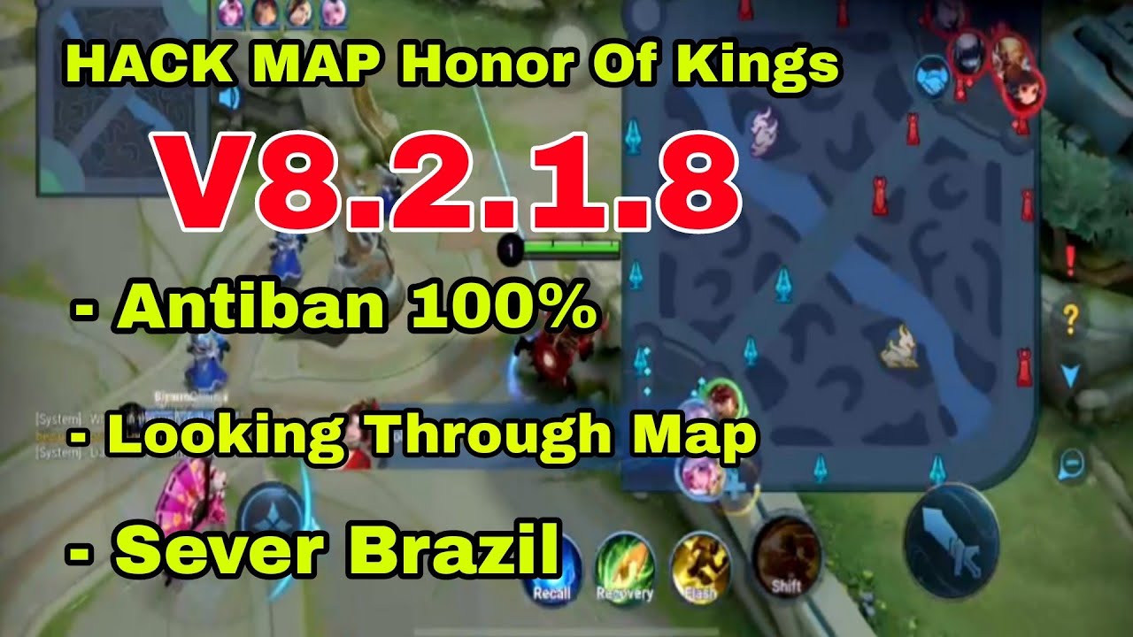 H.a.c.k Map Honor Of Kings | Antiban 100% | Sever Brazil | drone View ...