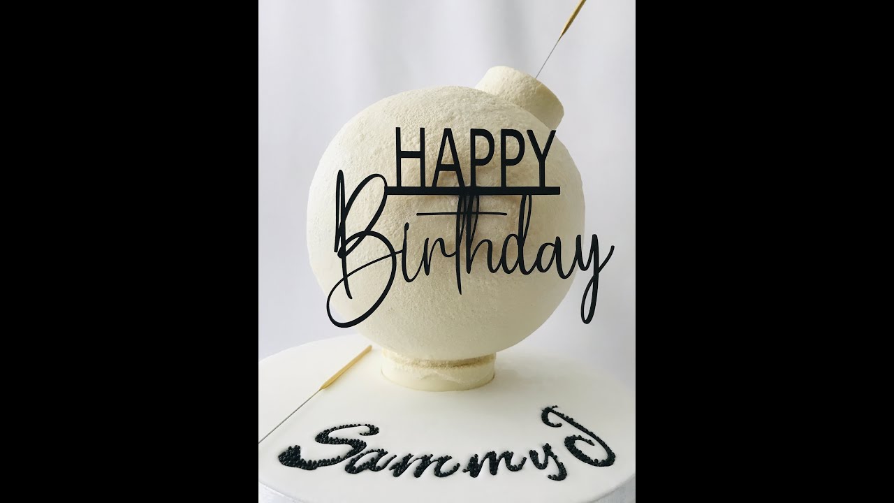 How to make an actual trending Bomb Cake| Chocolate Cake| Tutorial ...