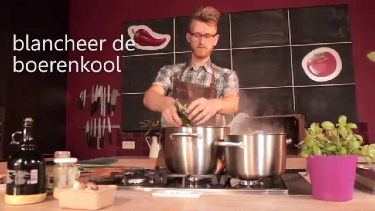 Nicolas Decloedt leert je het Wereld Veggie Dag gerecht maken - YouTube