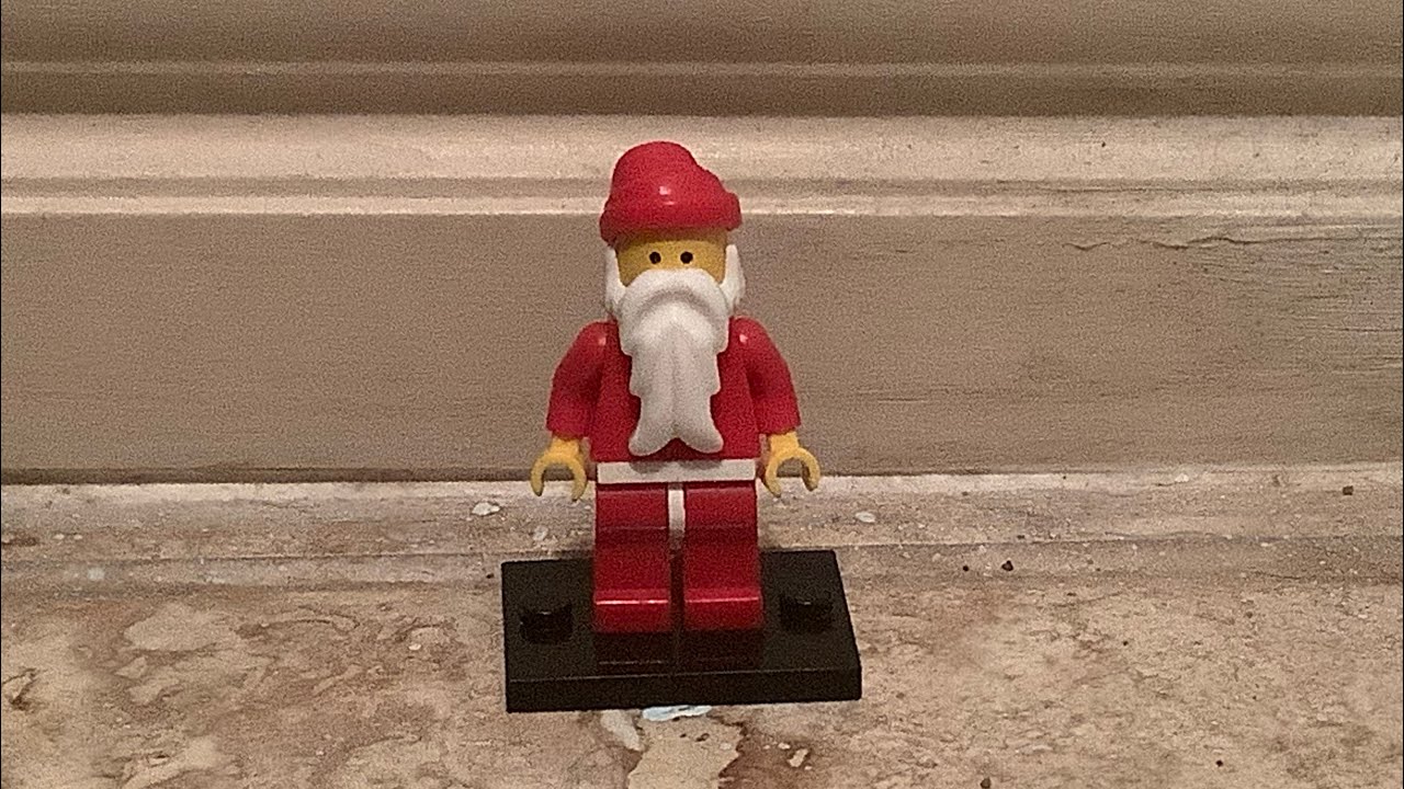 How to build a LEGO classic Santa Claus minfigure - YouTube