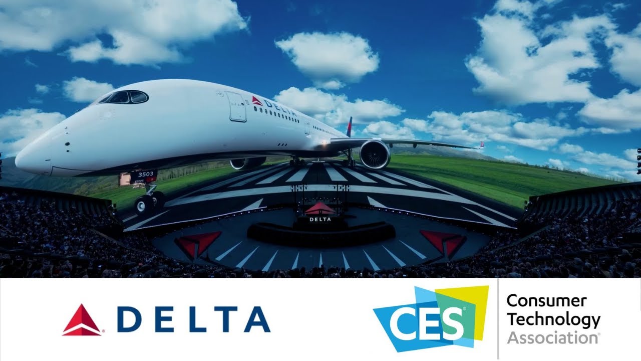 Delta CES 2025 Keynote in the Sphere, Las Vegas | 100 Years of Delta ...