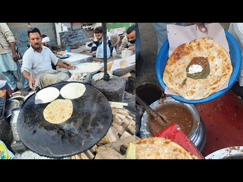 Moli Paratha | Aloo Paratha | Saag and Makhan Lahori Nashta | Pakistani ...