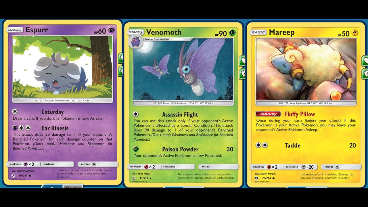 Bench Snipe VENOMOTH Deck From Unified Minds, Render Them HELPLESS ...