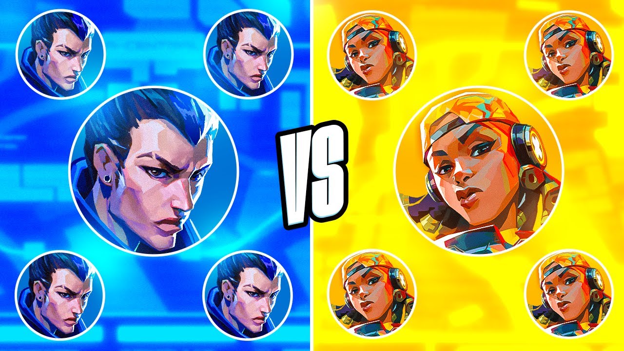 5 YORU vs 5 RAZE | Valorant - YouTube