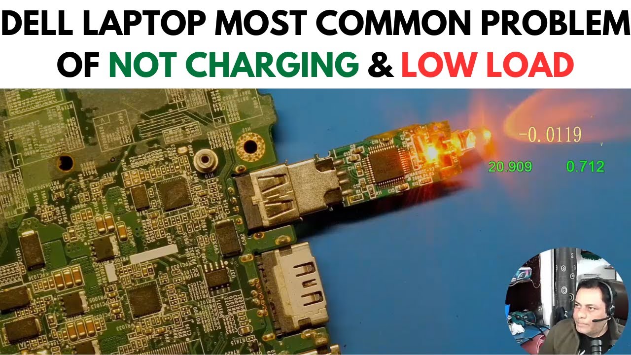 DELL MOTHERBOARD MOST COMMON PROBLEM OF CHARGING AND LOW LOAD | Online ...