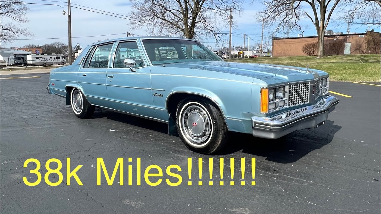 1978 Oldsmobile 98 Regency 38k miles!!! - YouTube