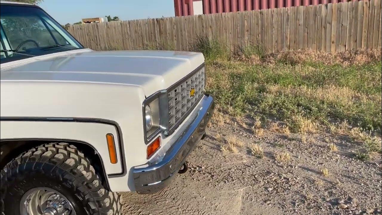 1976 Chevrolet K5 Blazer Cheyenne 4x4 - YouTube