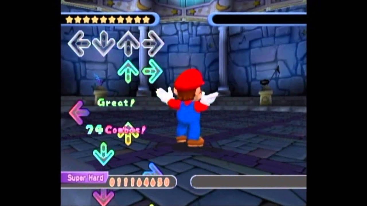 Dance Dance Revolution Mario Mix Blooper Bop (Super Hard) Full Combo ...
