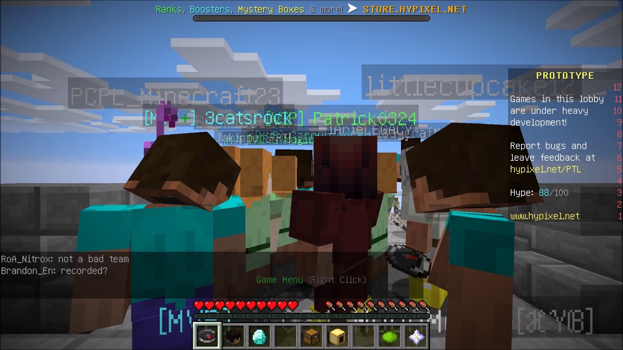 Minecraft - FINALLY COMPLETED BAD BLOOD!!!??? (Zombies) (Hypixel ...