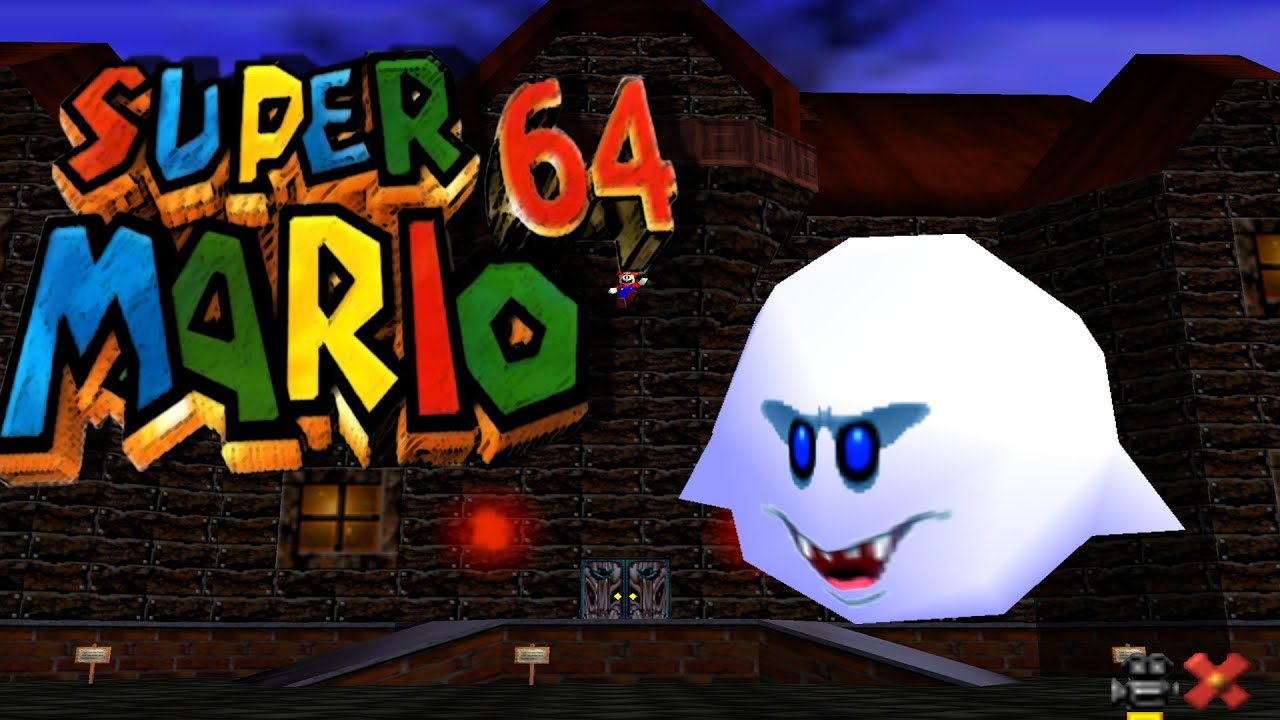 Super Mario 64- BOO MANSION! - YouTube