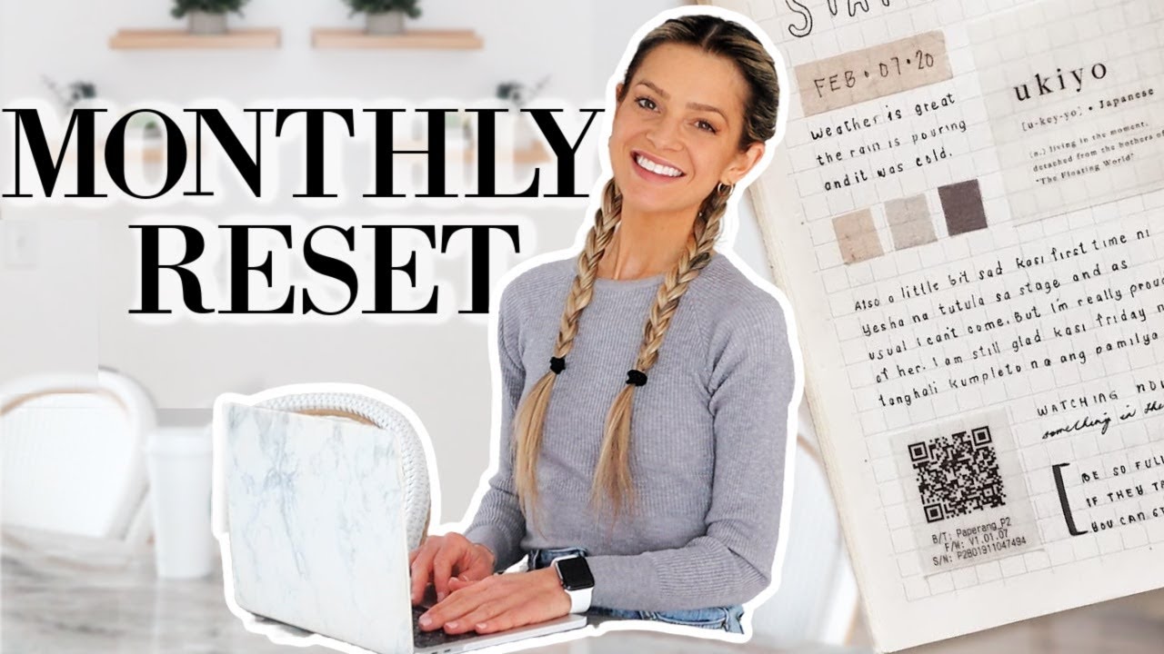 Monthly Reset | Health and Wellness Goal Setting - YouTube