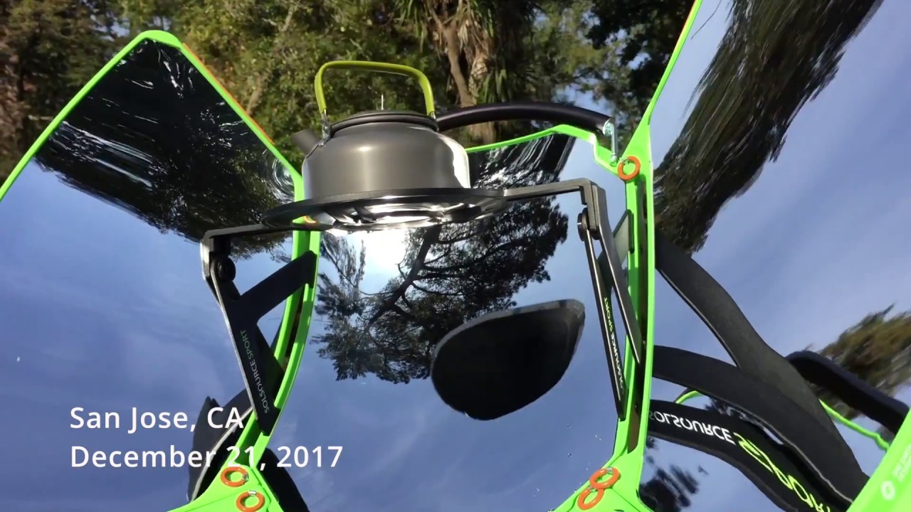 SolSource Sport Water Boiling - YouTube