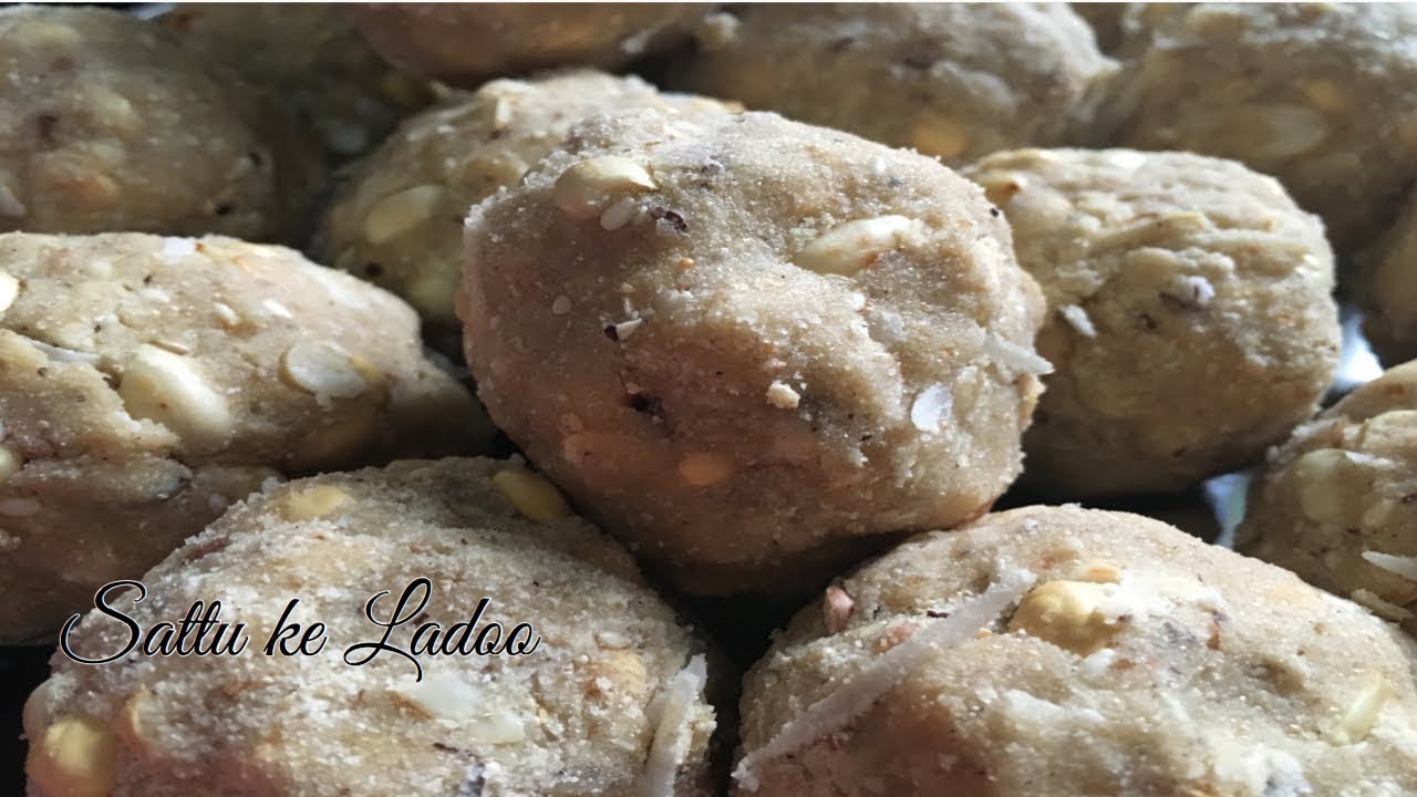 How to make Sattu ke laddu/ Sattu Ke Ladoo Recipe. - YouTube