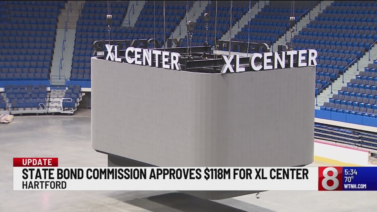 XL Center to get $118M renovation after funding approved - YouTube