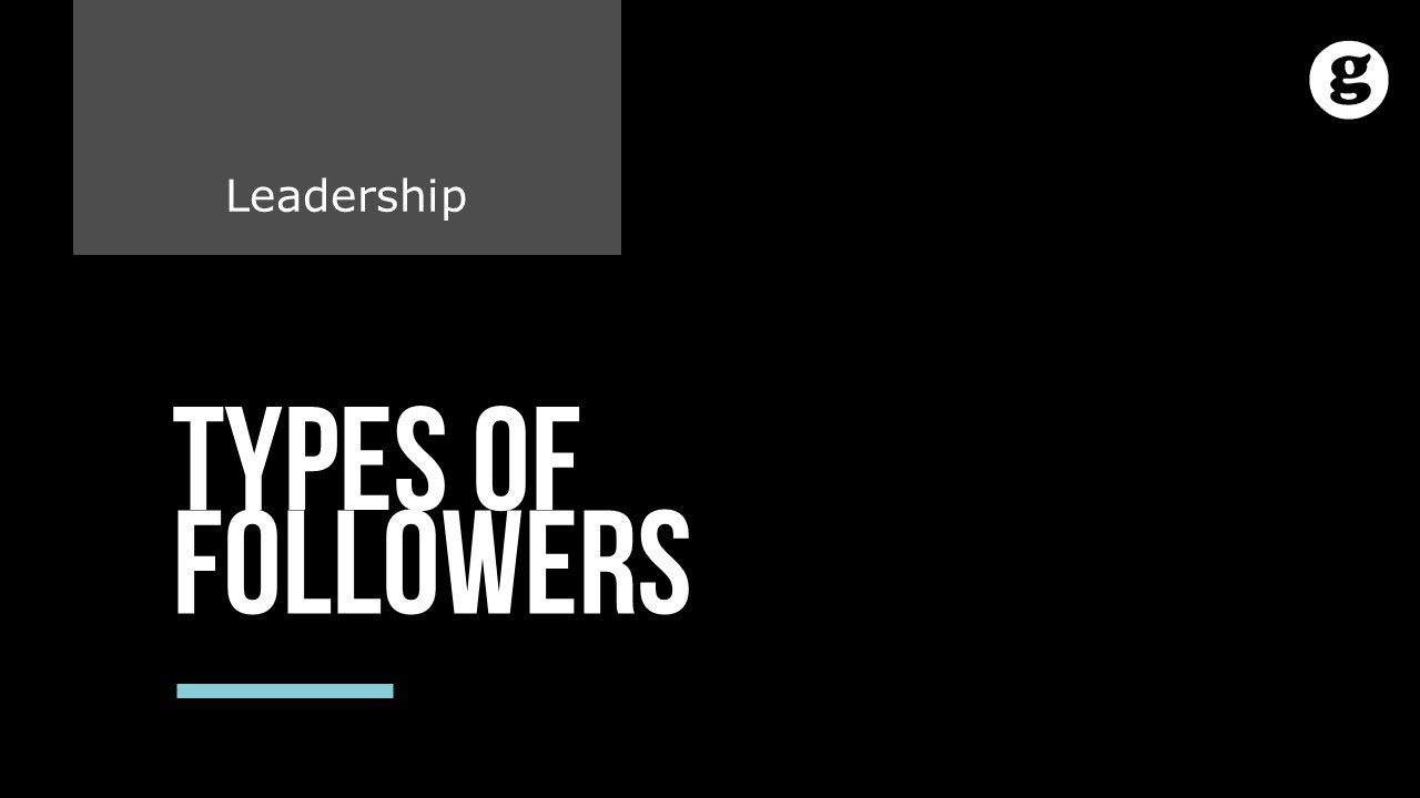 Types of Followers - YouTube
