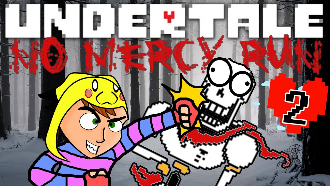 PAPYRUS GOODBYERUS! (Killing Papyrus) | Undertale No Mercy Genocide Run ...