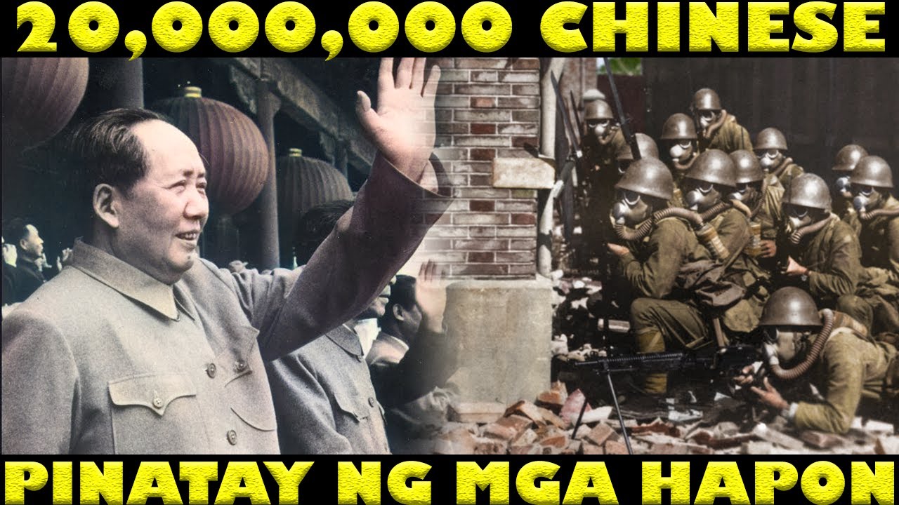 PAANO PINATAY NG MGA HAPONESE ANG 20,000,000 CHINESE NOONG WORLD WAR 2 ...
