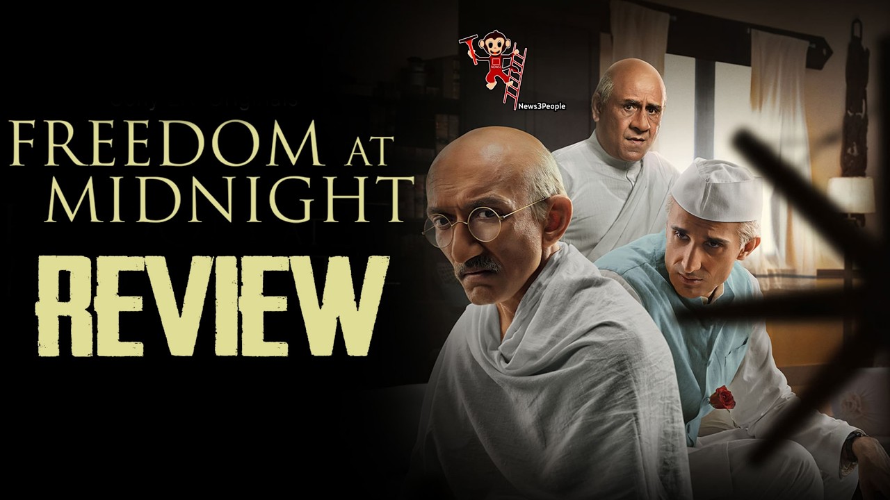 Freedom At Midnight Webseries Review | Sony Liv | News3People - YouTube