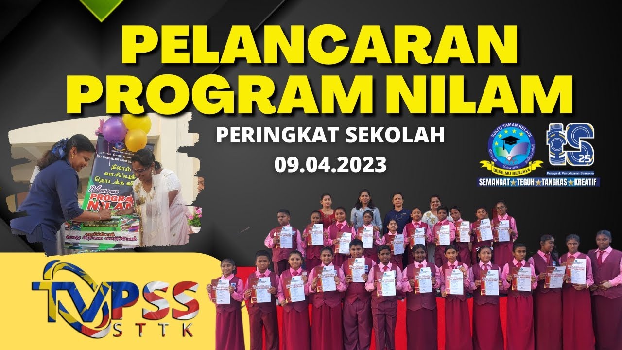 TVPSS STTK : PELANCARAN PROGRAM NILAM 2023 - YouTube
