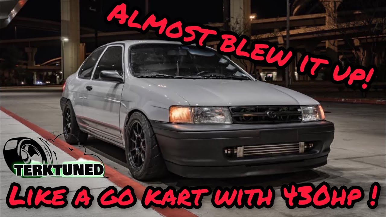 Sleeper Turbo Toyota Tercel! 2100lbs and 430hp of Fun on the street ...