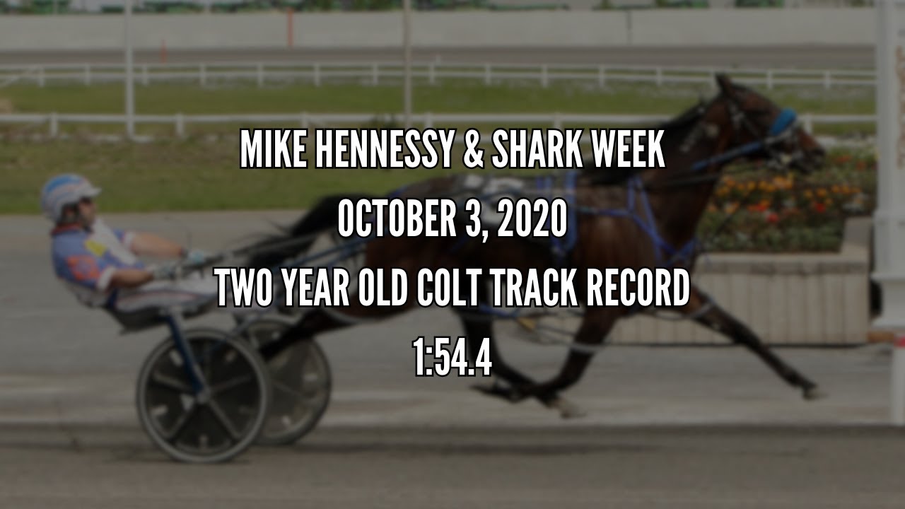 Oct 3 2020 - Mike Hennessy & SHARK WEEK - Century Downs Track Record ...