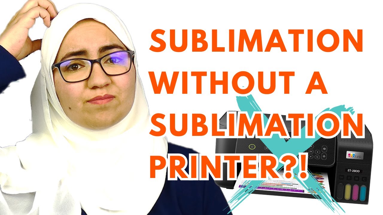 How to Do Sublimation without a Sublimation Printer - YouTube