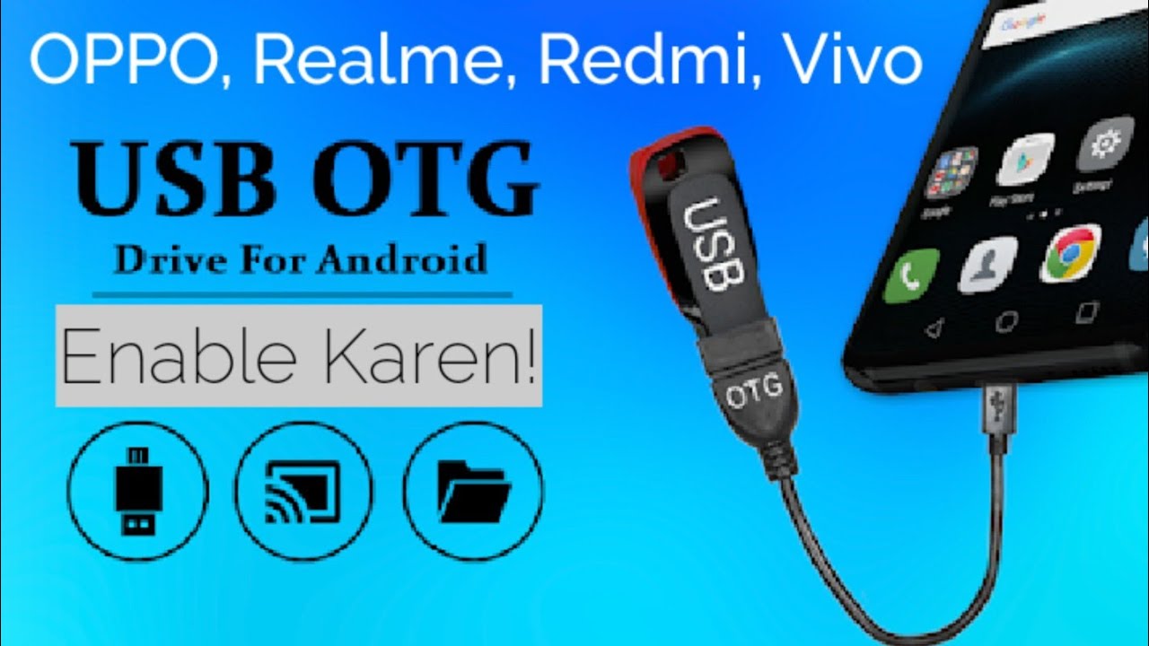 How to Enable OTG Connection | How to On OTG Connection In OPPO | Vivo ...