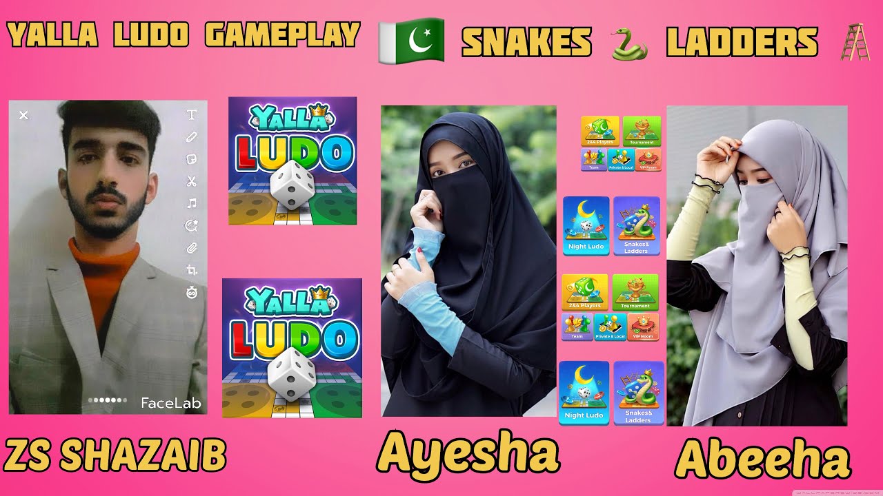 Yalla Ludo gameplay Ludo games snakes 🐍 ladders 🪜😱 - YouTube