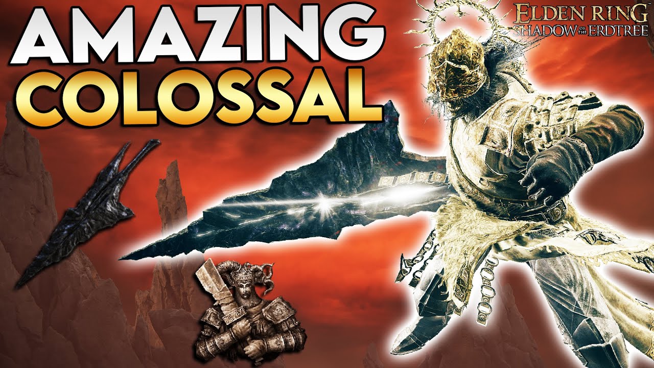 This NEW Colossal Sword is SO COOL | Elden Ring DLC PvP - YouTube