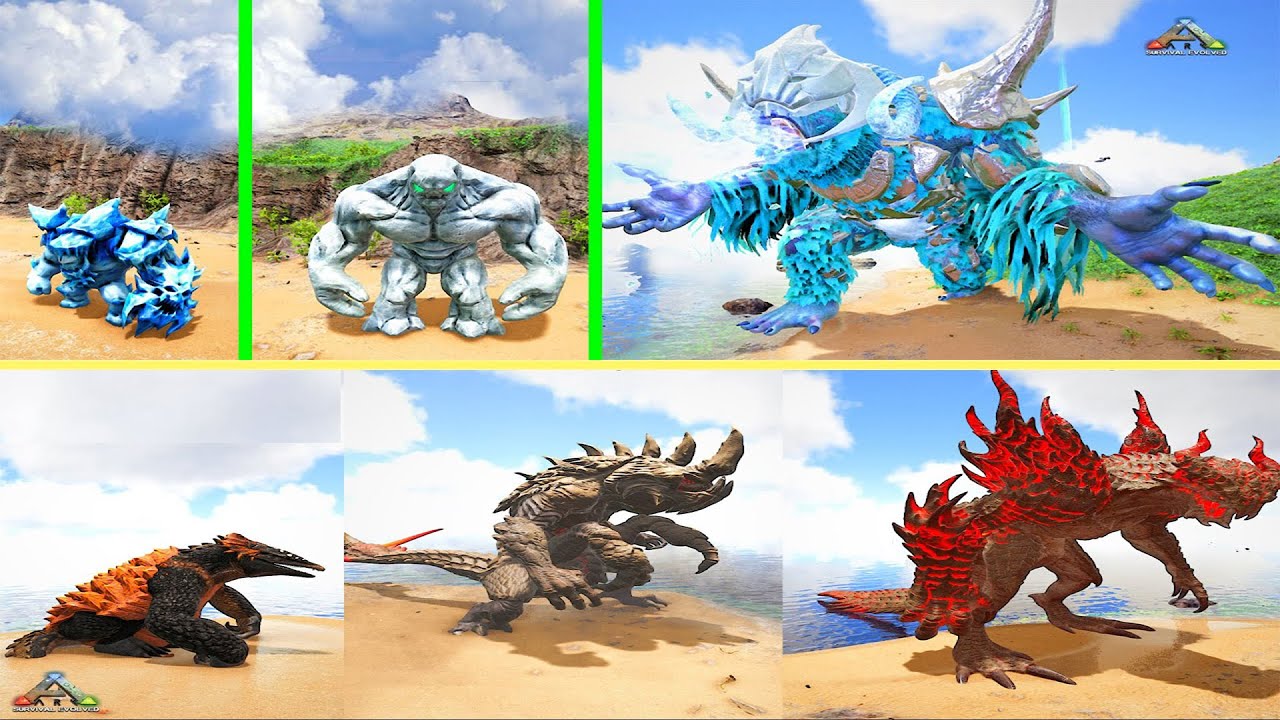 ARK - Sự tích Titan Thần mùa Đông và tiểu sử hài hước của Fire Dragon ...