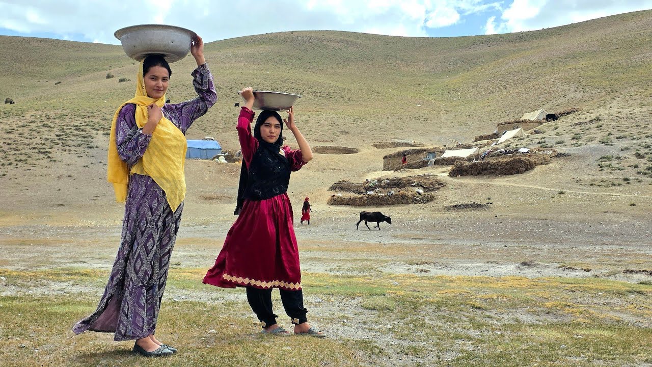 Reality of the lives of nomadic girls - YouTube