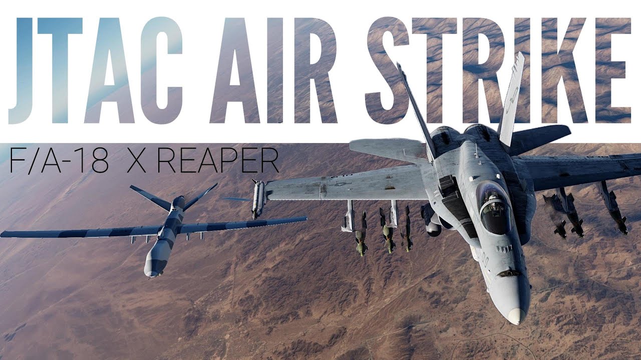 The Coolest Intro to LGB in the F18 Hornet? Using a Reaper Drone for ...