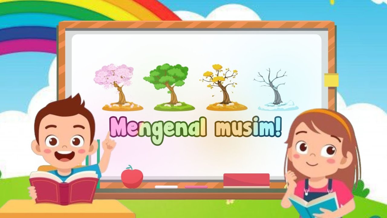 belajar mengenal nama nama musim | sekolah anak negeri | video edukasi ...