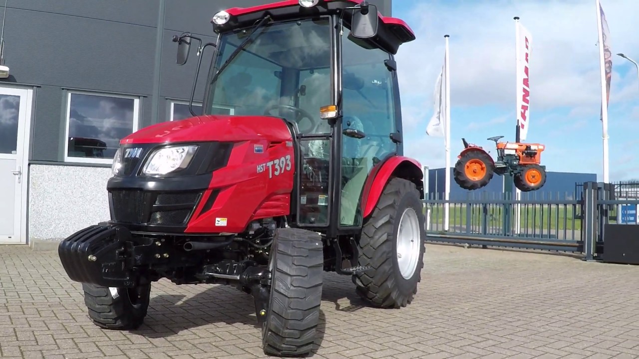 TYM T393 4wd HST / 0002 Draaiuren - YouTube