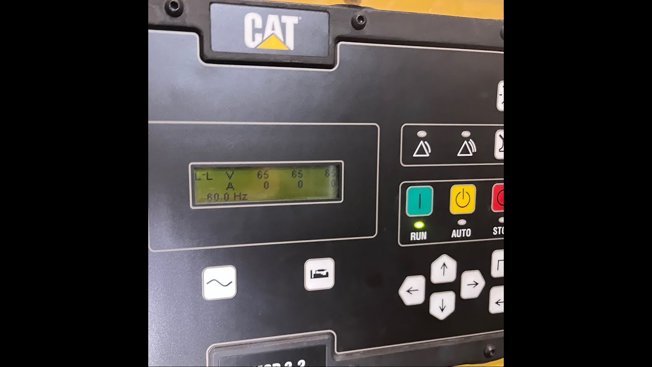 Troubleshooting a CAT CDVR voltage regulator. - YouTube