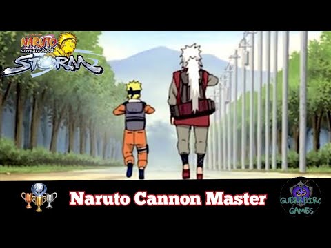 Naruto ultimate ninja storm - Troféu - Naruto cannon master - YouTube