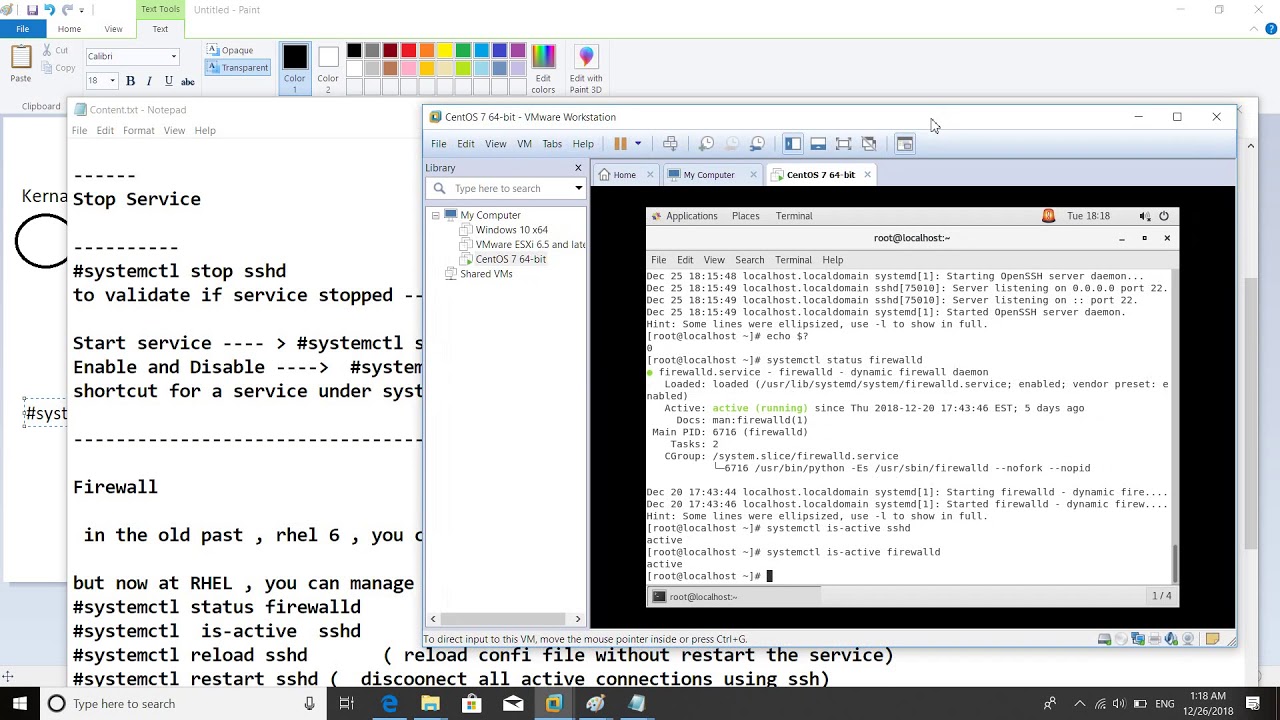 12-Linux Administration (Admin 1 ) Managing Services (Chapter 8) - YouTube