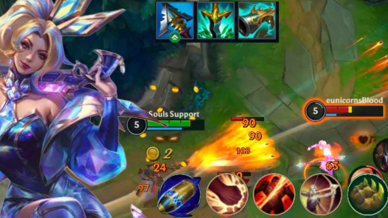 MISS FORTUNE SUPPORT BUFF AND BROKEN THAN HER ADC FORM?? --- Wild Rift ...